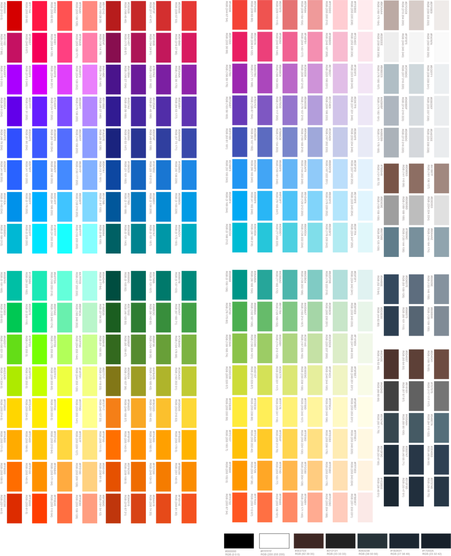 DTF Color Chart – Promo Print Shop